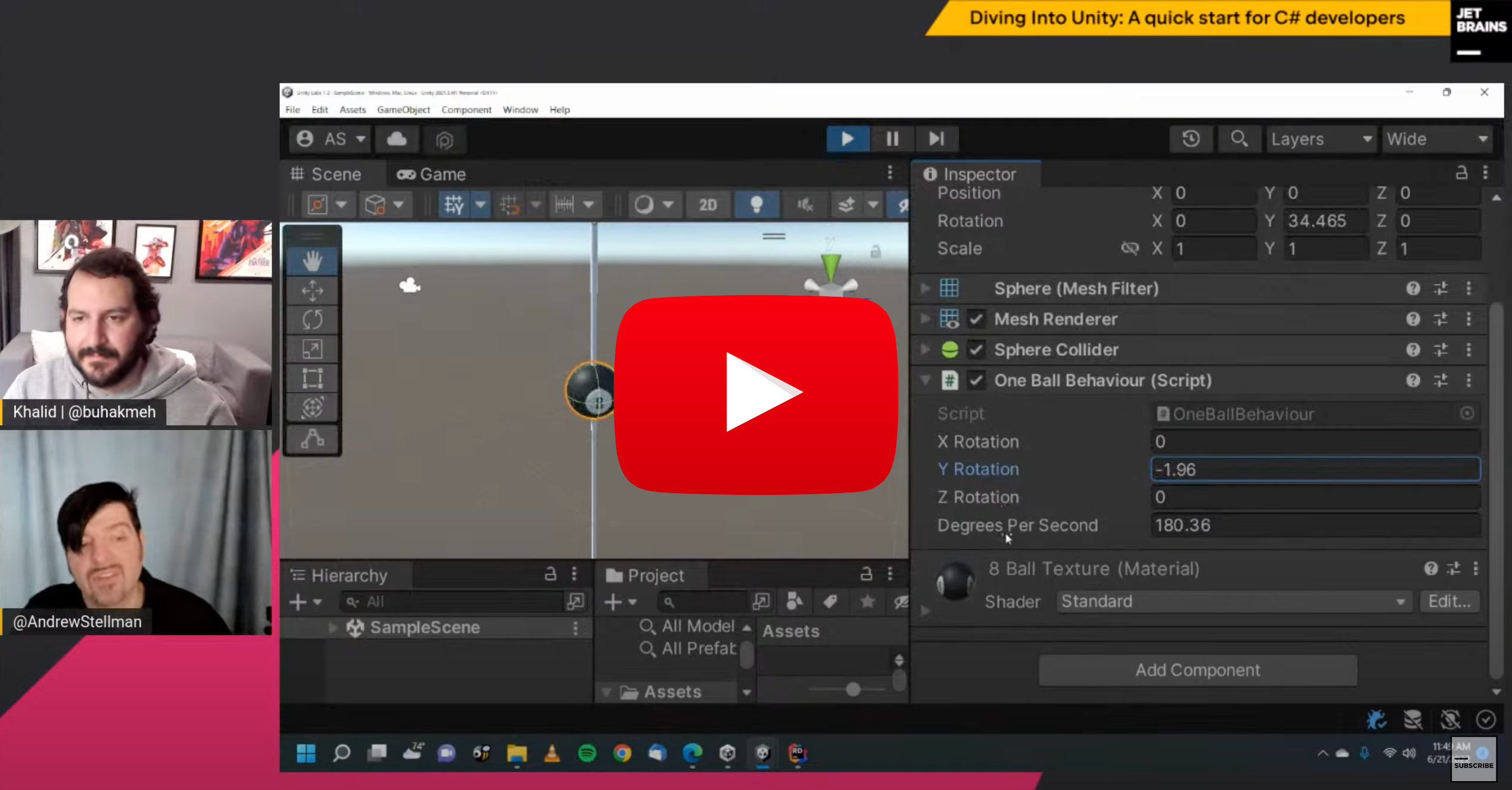 Diving Into Unity – A Quick Start for C# Developers | Building Better ...